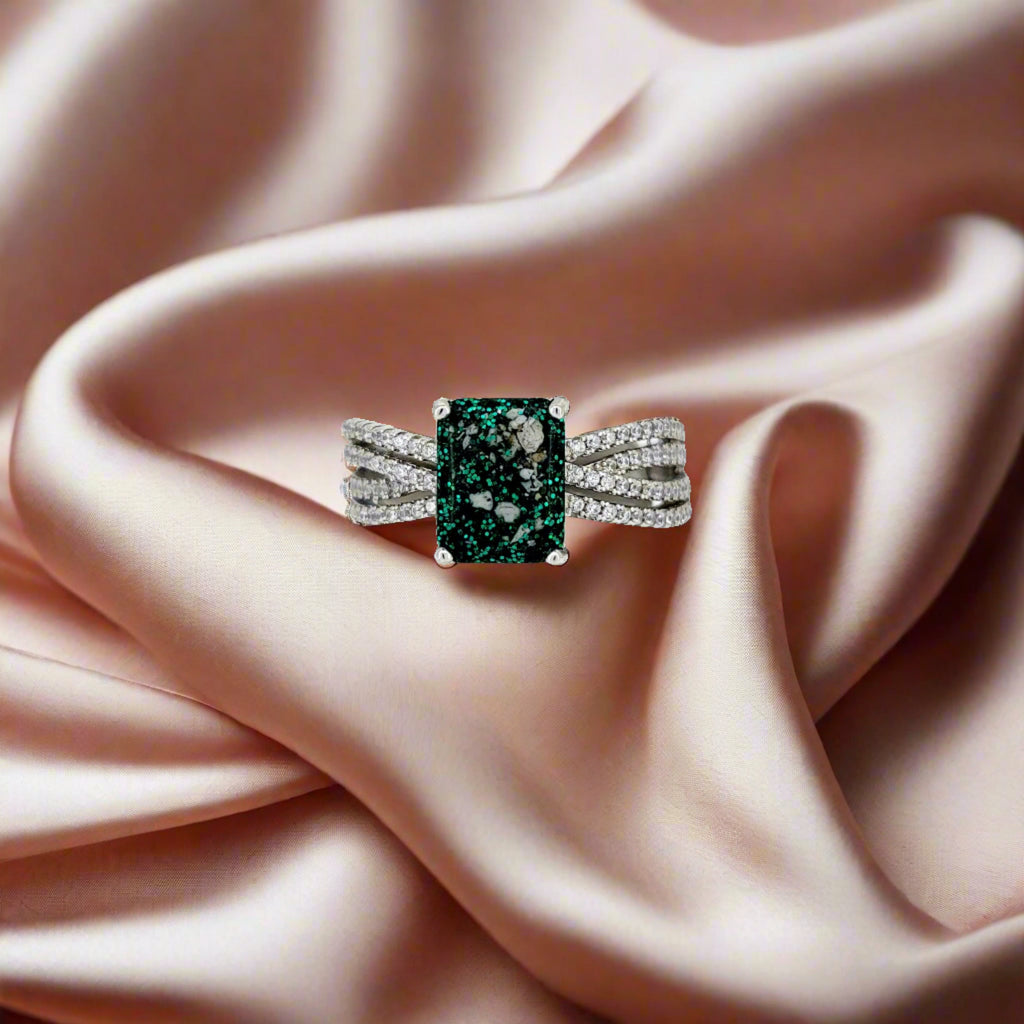 The Together Ashes Inclusion Ring – Cumbria Life Casting